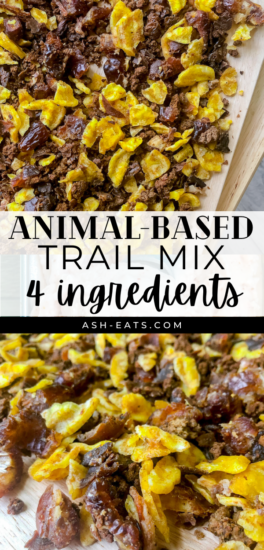 Animal-Based Trail Mix (Nut-free, 4 Ingredients) - Ash Eats