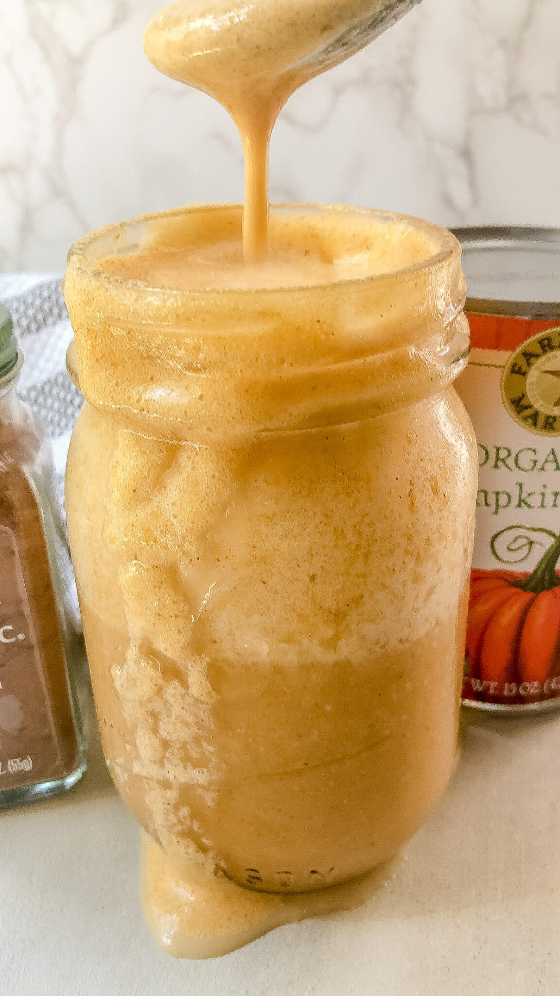 Pumpkin Spice Bone Broth Protein Shake - Ash Eats