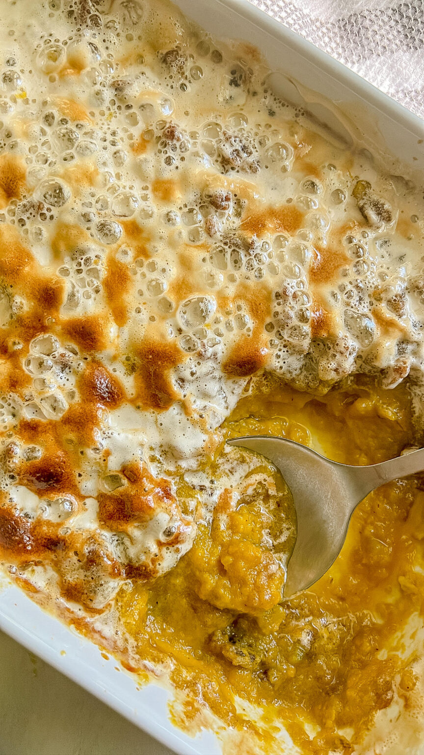 Sweet Potato Casserole (without the Sweet Potato) - Animal-Based