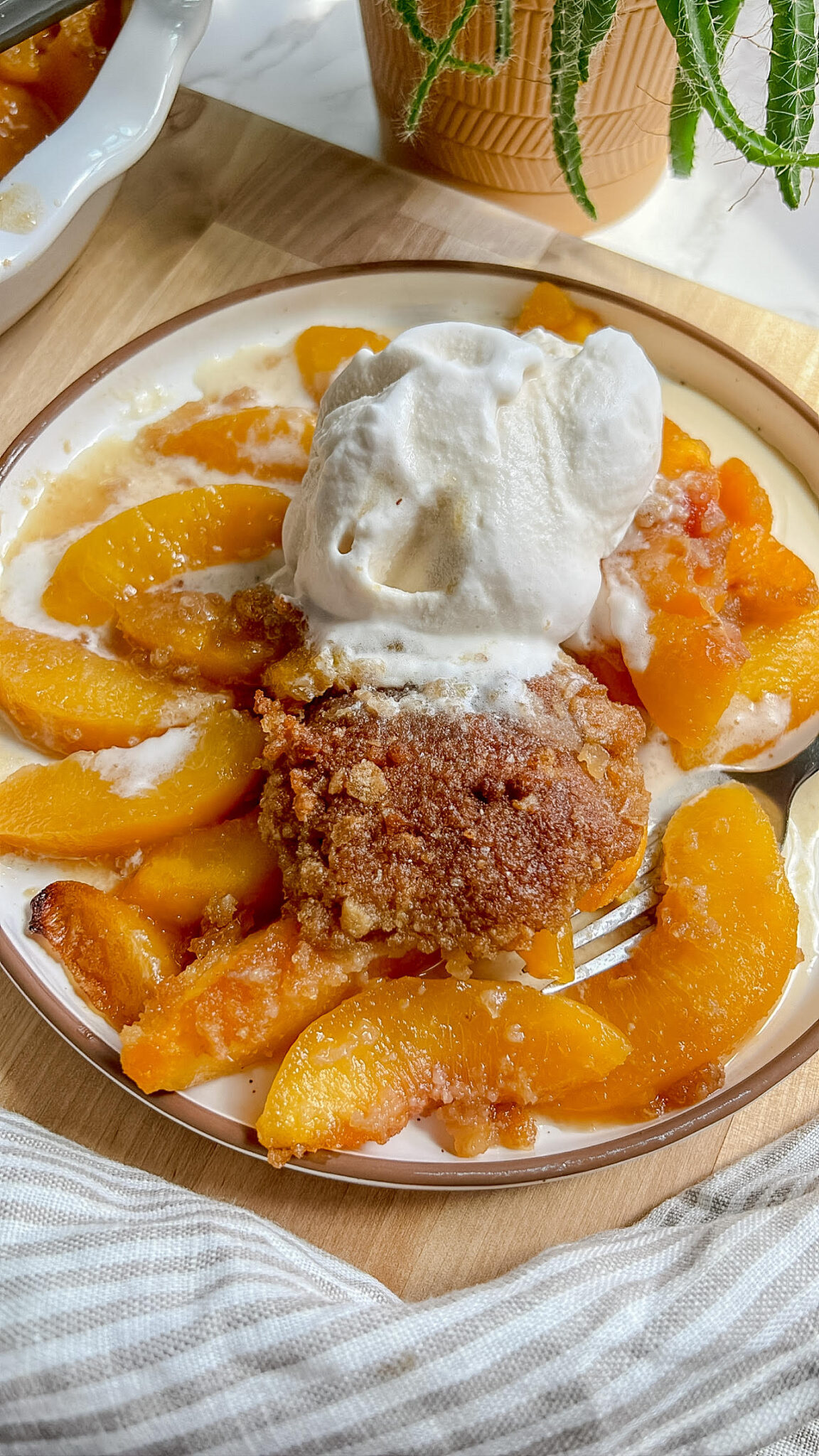 Animal-Based Peach Cobbler - Ash Eats